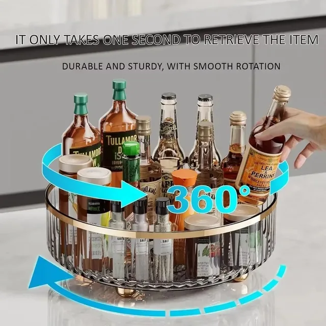 360° Rotating Spice Rack – Kitchen Staples Plus