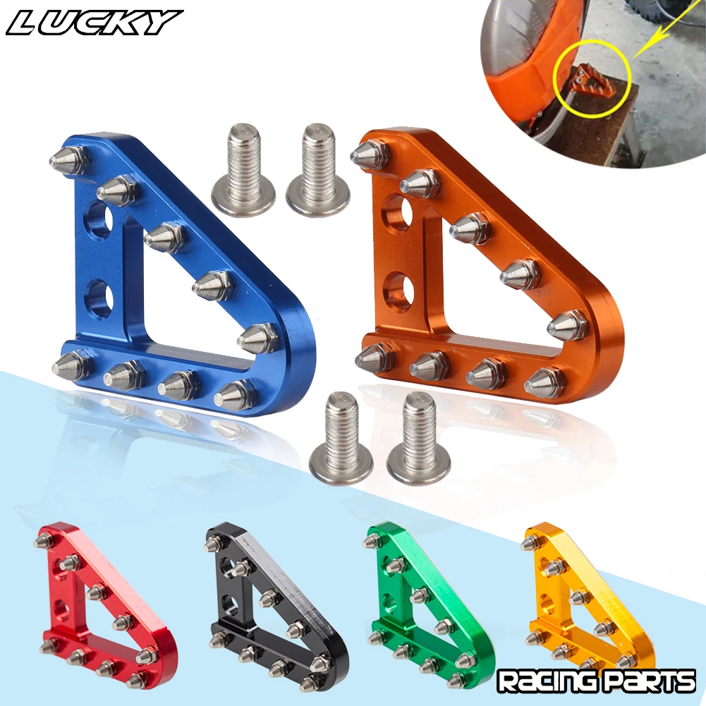 Motorcycle-CNC-Rear-Brake-Pedal-Step-Plate-Tip-For-KTM-SX-SXF-XC-XCF ...