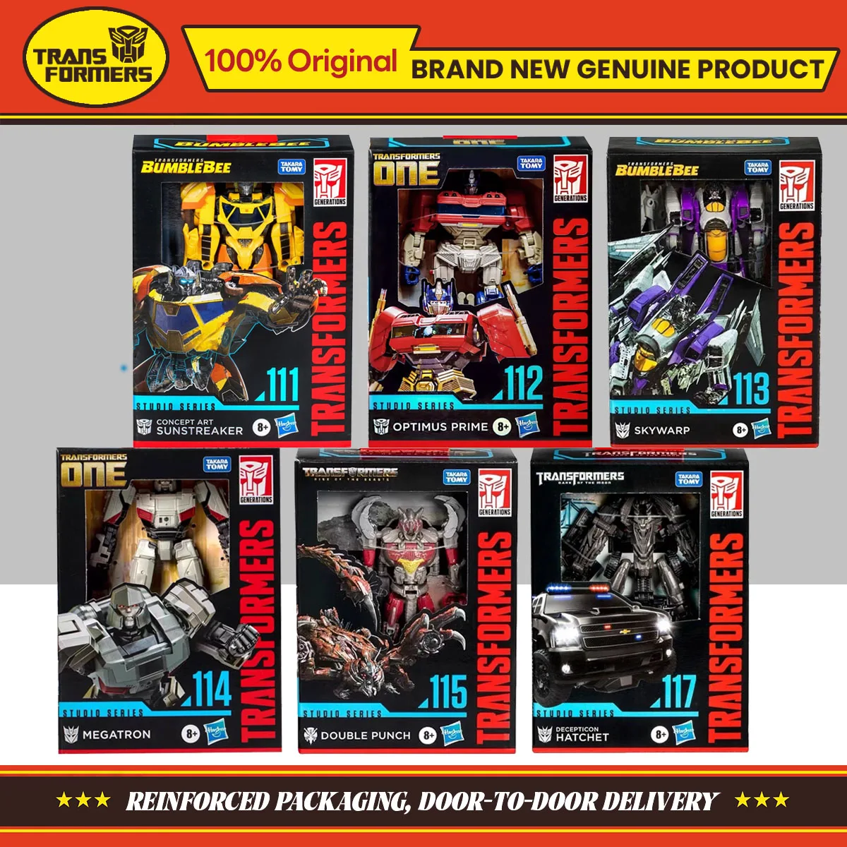 Hasbro Transformers Studio Series SS115 doble punzón SS113 Skywarp ...