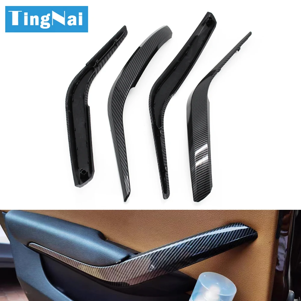 4PCS Set Car Interior Door Front Rear Left Right Pull Handle Outer ...
