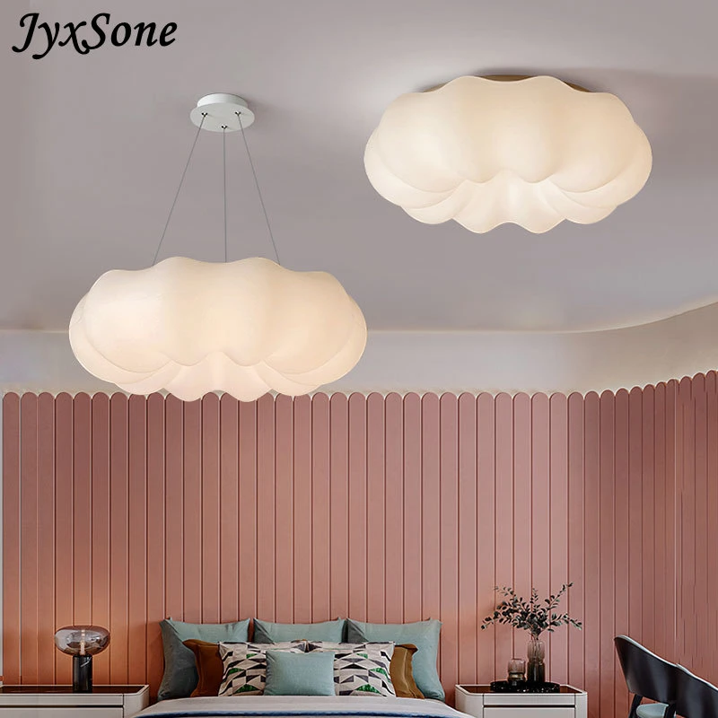 Cloud Ceiling Light White Led Chandelier for Dining Room Children ...