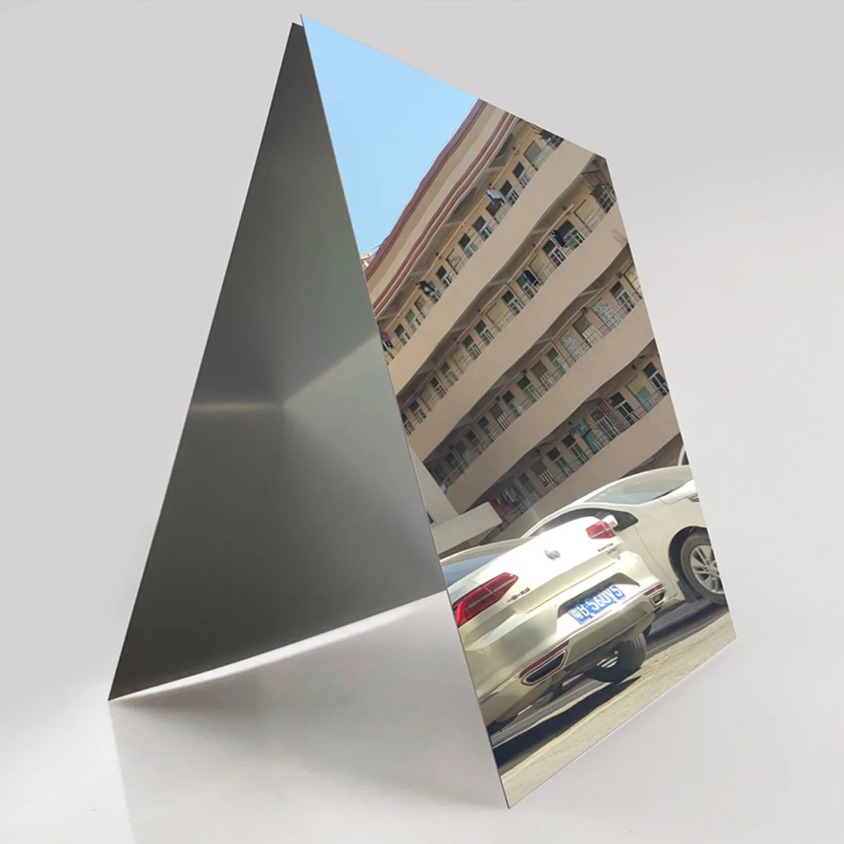High Reflective 86% Mirror Surface Aluminum Sheet Mirror Effect DIY ...