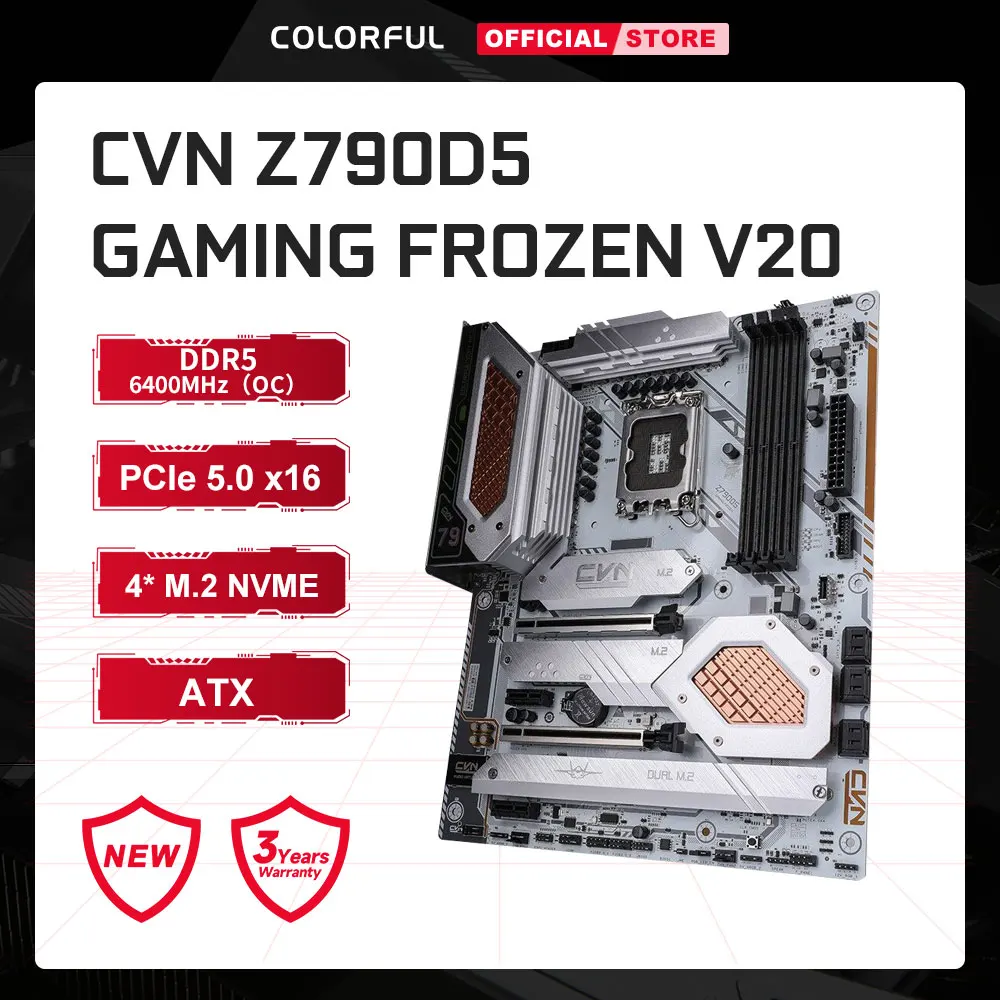 Colorful-CVN-Z790-D5-GAMING-FROZEN-V20-Motherboard-LGA-1700-Intel-Z790 ...