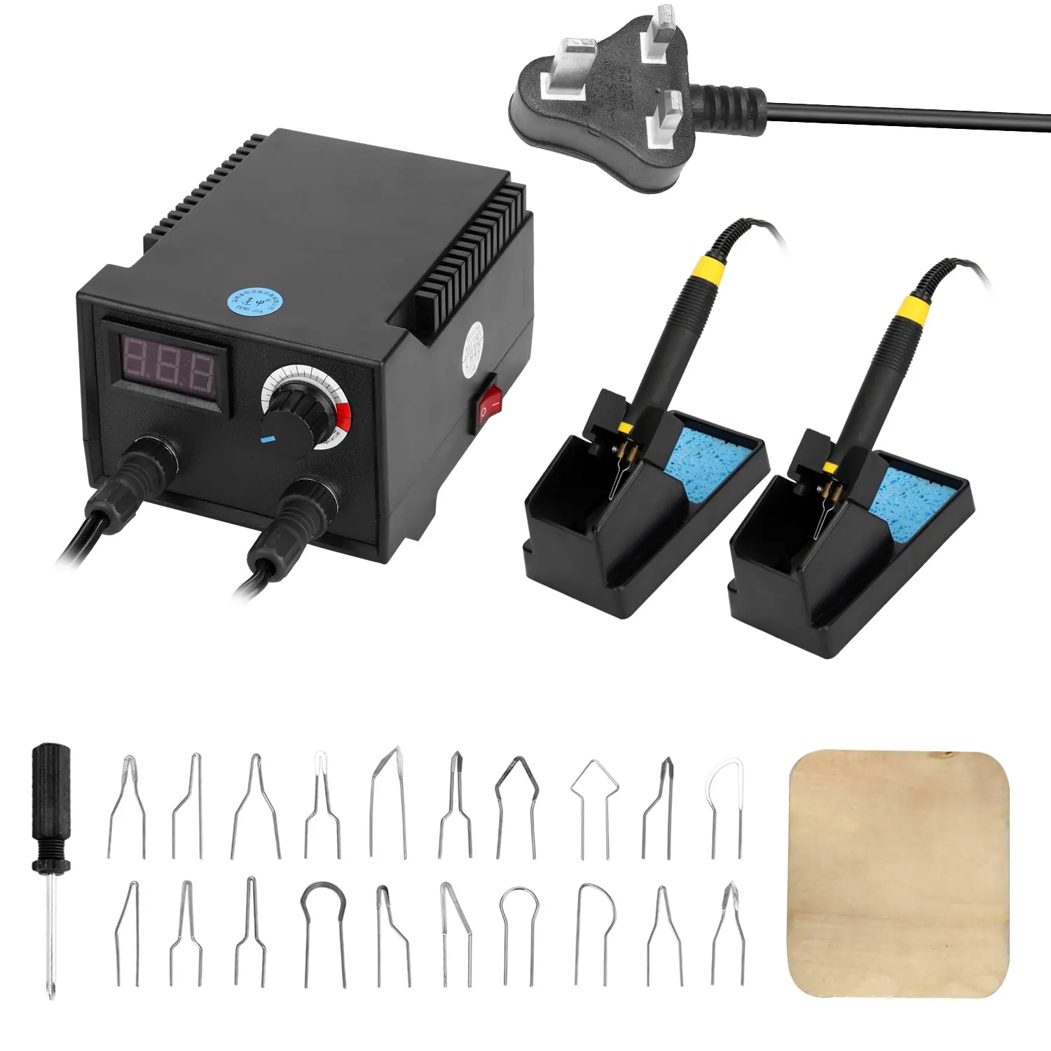 100W-Multifunctional-Digital-Wood-Burner-Pyrography-Pen-Burning-Machine ...