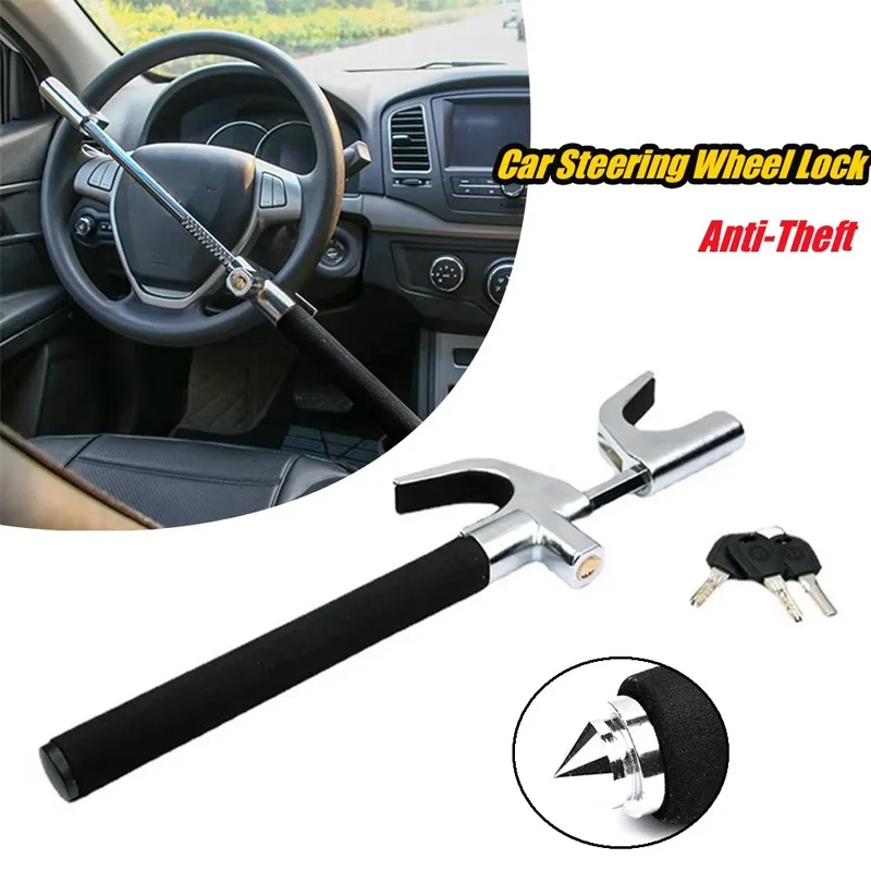 Car Steering Wheel Lock Excellent Anti Theft Ability Adjustable ...