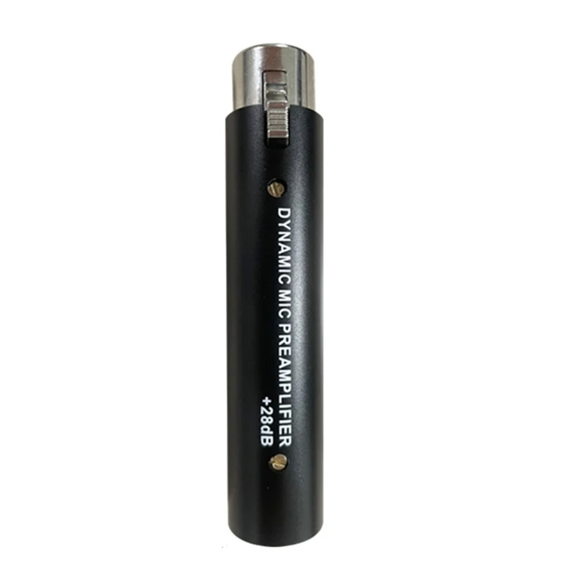 HD1 In Line Dynamic Mic Sound Booster with Preamp for Entertainment ...