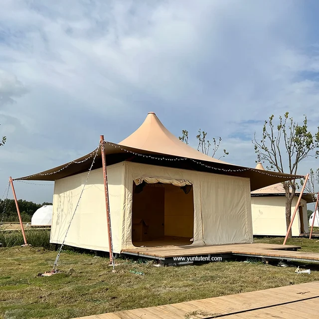 Square – Safari Tent For Sale Luxury Glamping Tents Outdoor Eco Hotel ...