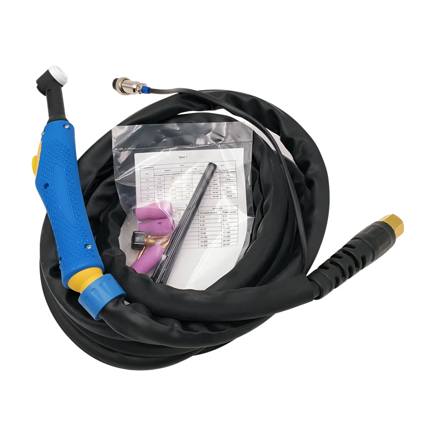 4meters-TIG9-WP9-TIG-Torch-Burner-Hose-Tig-Integrated-Torch-Air-Cooled ...