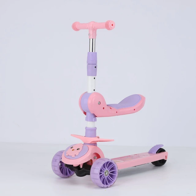 Scooters para niños y niñas, 1-2-3-6-12 años, en 1, yo-yo