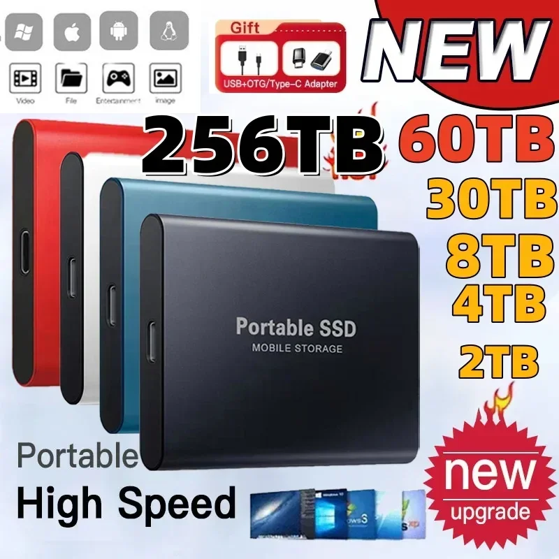 External-Hard-Drive-1TB-High-speed-SSD-Portable-2TB-Mobile-Solid-State ...