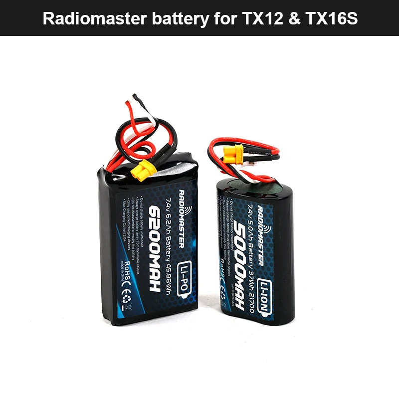 RadioMaster-TX12-TX16S-2S-7-4-V-5000mAh-6200mAh-bater-a-Lipo-m-dulo ...