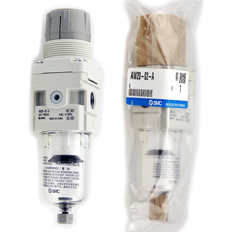 SMC AW20-02-A AW20-02C-A AW10-AW40-A Series Modular Type Filter Regulators