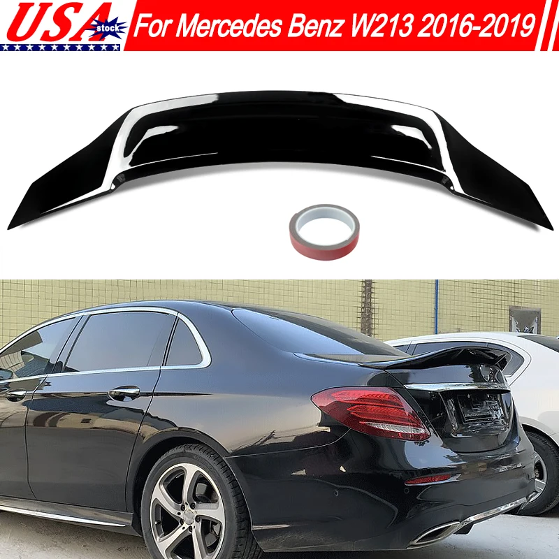 Magickit Rear Tail Spoiler Wing Fit For Mercedes W213 E250 E43 2016 ...