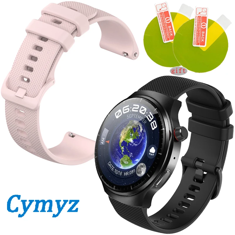 Soft-Silicone-Strap-para-HW6-Max-Smart-Watch-Smart-Watch-Band-Cinto ...