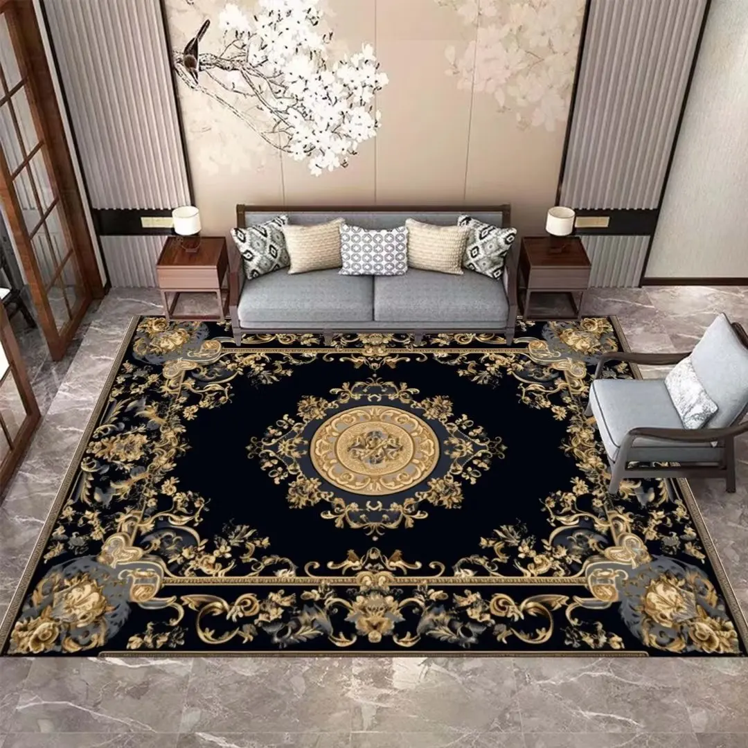 European-Style-Carpets-for-Living-Room-Sofa-Anti-Slip-Floor-Mats-Luxury ...