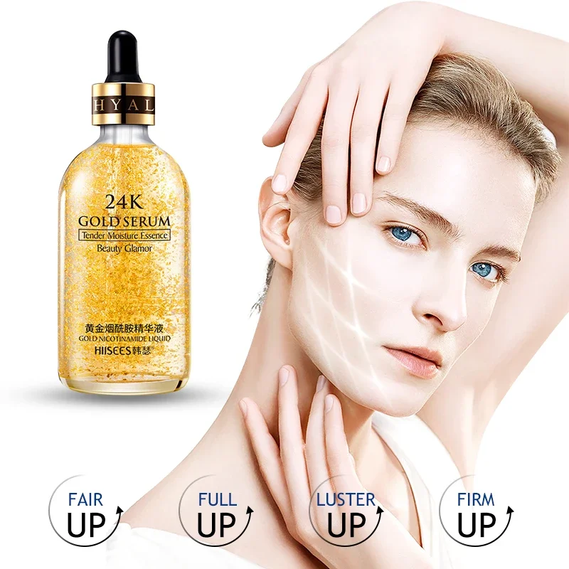24K-Gold-Tense-Moisture-Essence-Hialur-nico-Puro-Anti-Golden-Essence-Nicotinamida-L-quida-Soro ...