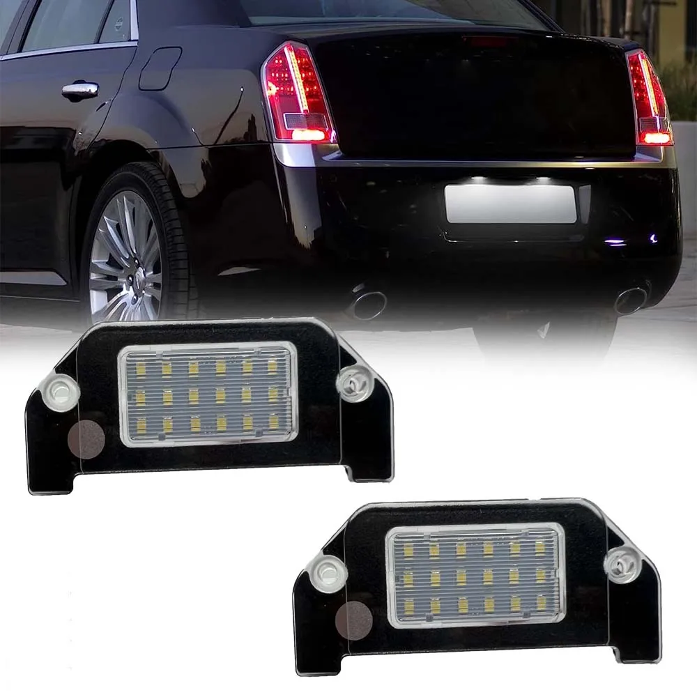 OEM-Fit License Plate Light Assemblies For Chrysler 300 300C 300S For ...
