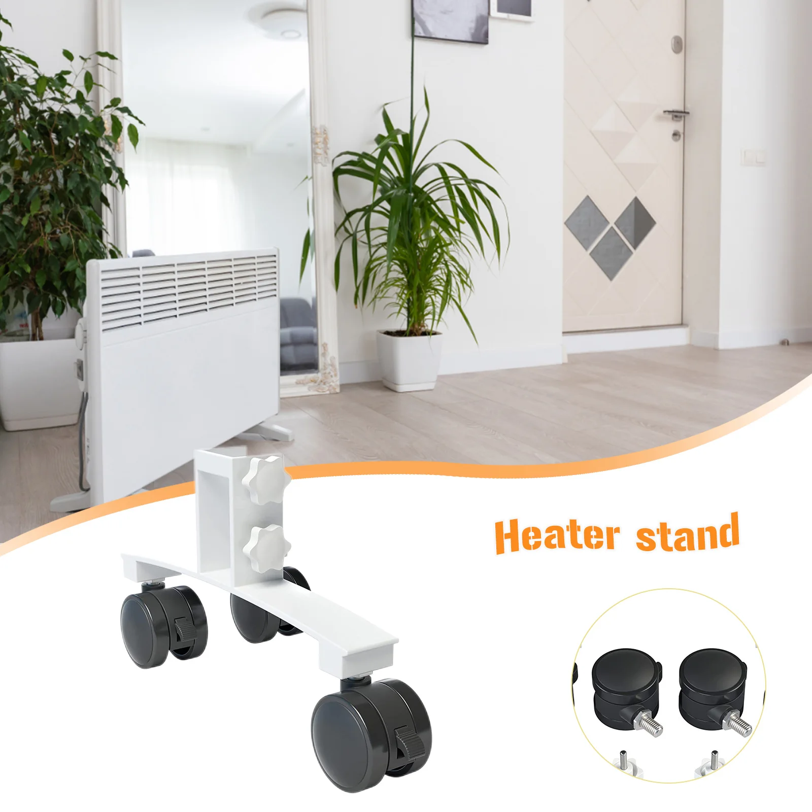 Metal-Electric-Warmer-Base-Universal-Infrared-Panel-Heater-Feet-Bracket ...