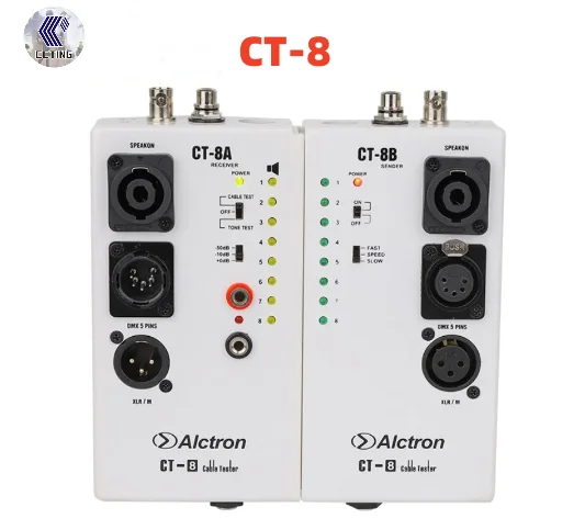 Alctron CT-8 professional multi-purpose audio cable tester line test ...