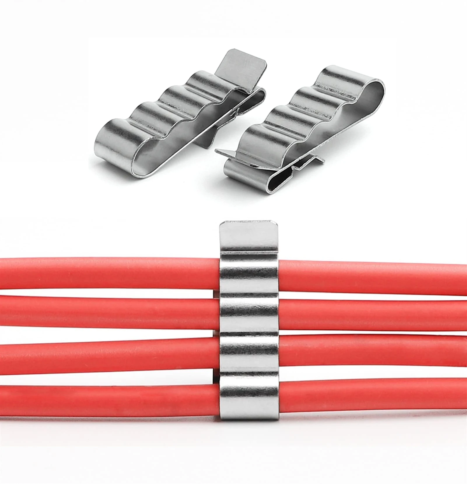 30Pcs-Solar-Panel-Cable-Clips-PV-Cable-Wire-Clamp-Metal-Buckle-4s ...