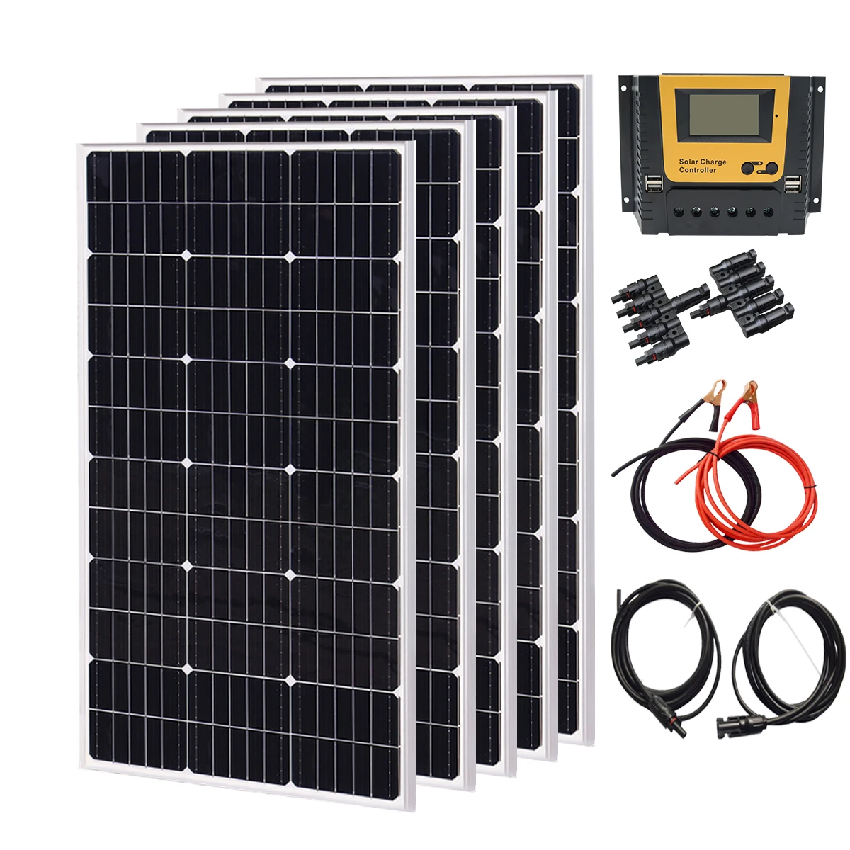 Boguang Solar Panel Solar Kit 100w 400w 500w 600w 800w 1000w 12v Or 24v ...