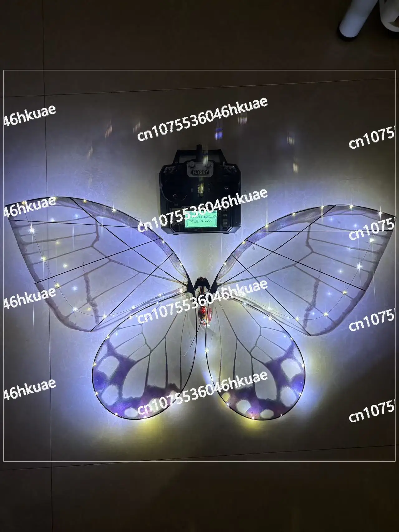 Butterfly Flyer Glass Remote Control Butterfly Bionic Fluttering ...