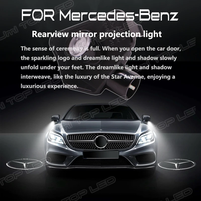 For Mercedes Benz S E C Class CLS W204 C X218 X204 C207 LED Car ...