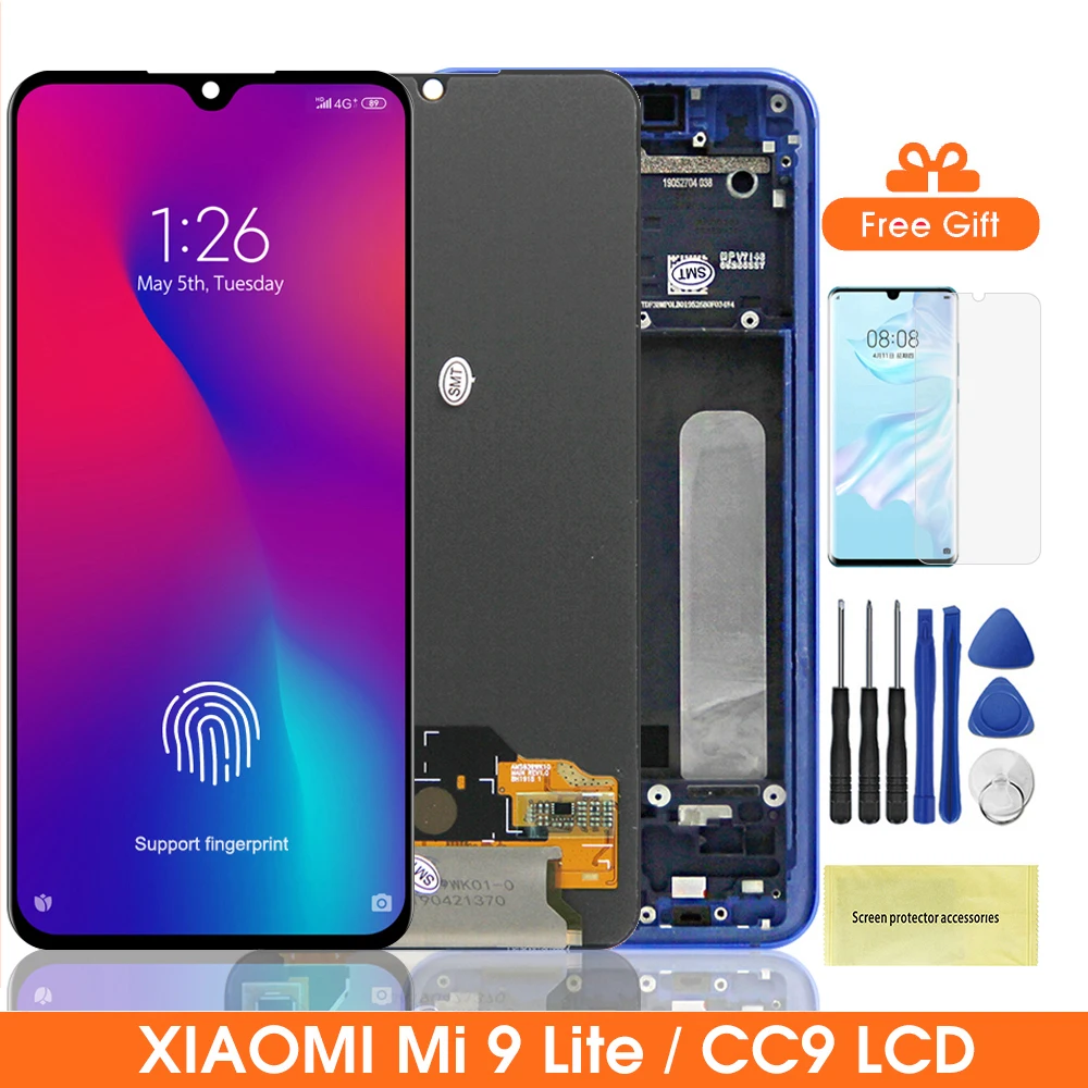 6-39-CC9-Layar-Tampilan-dengan-Bingkai-untuk-Xiaomi-Mi-9-Lite-M1904F3BG ...