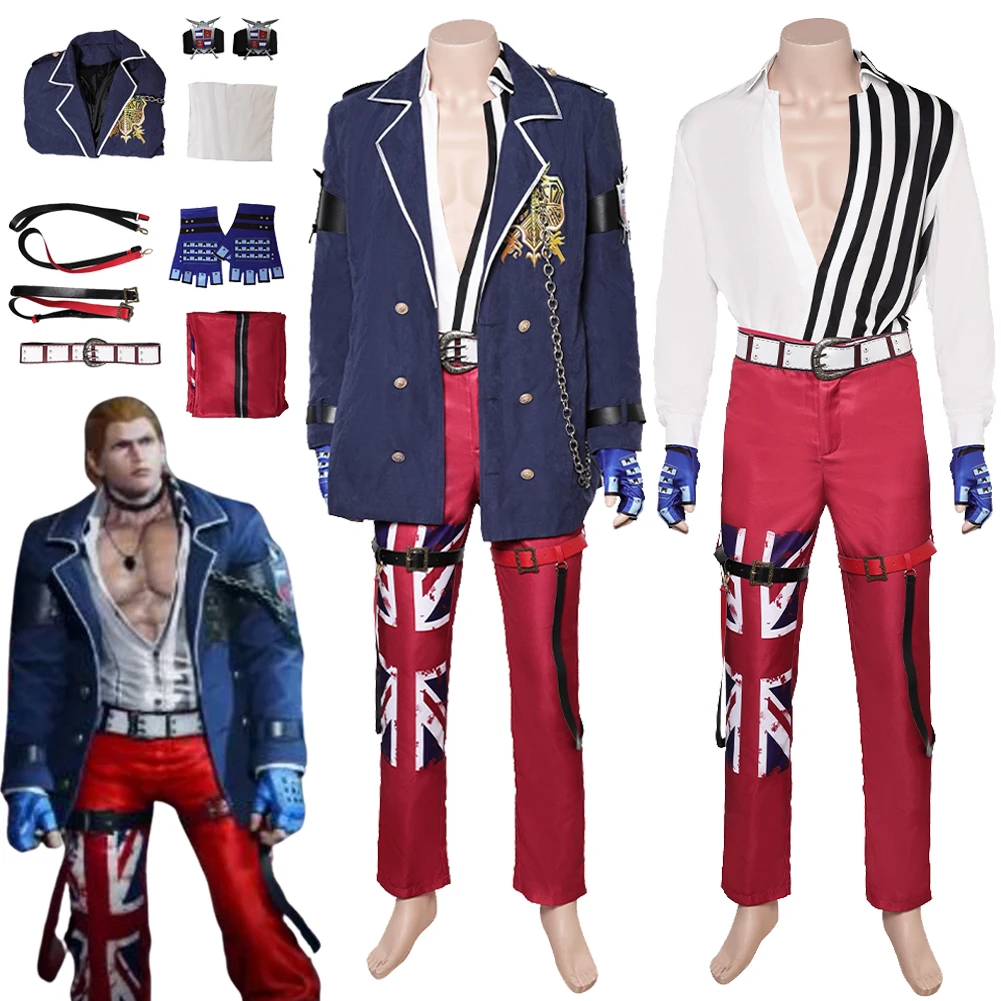 Game-Tekken-8-Steve-Fox-Cosplay-Fantasia-Costume-Disguise-for-Adult-Men ...