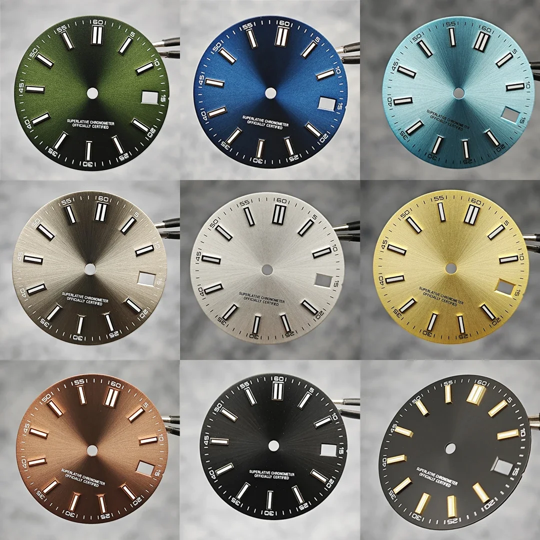 Cadran-de-Montre-Modifi-BGW9-Bleu-Vert-Cadran-de-Montre-Shoous ...