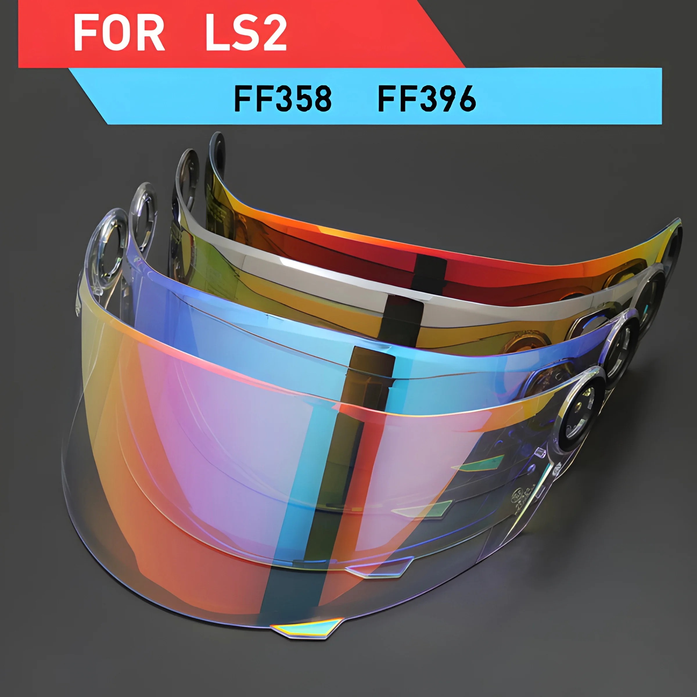 Visor for LS2 FF358 Full Face Motorcycle Helmet Visor Multi ...