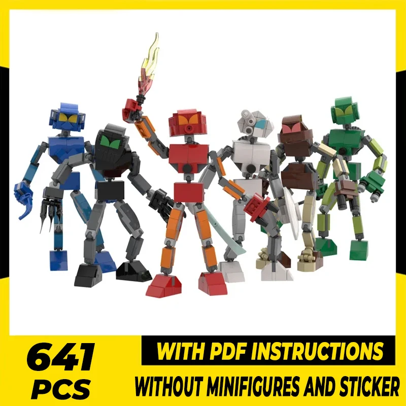 Biochemical-Laboratory-Model-Moc-Building-Bricks-Bionic-Robot ...