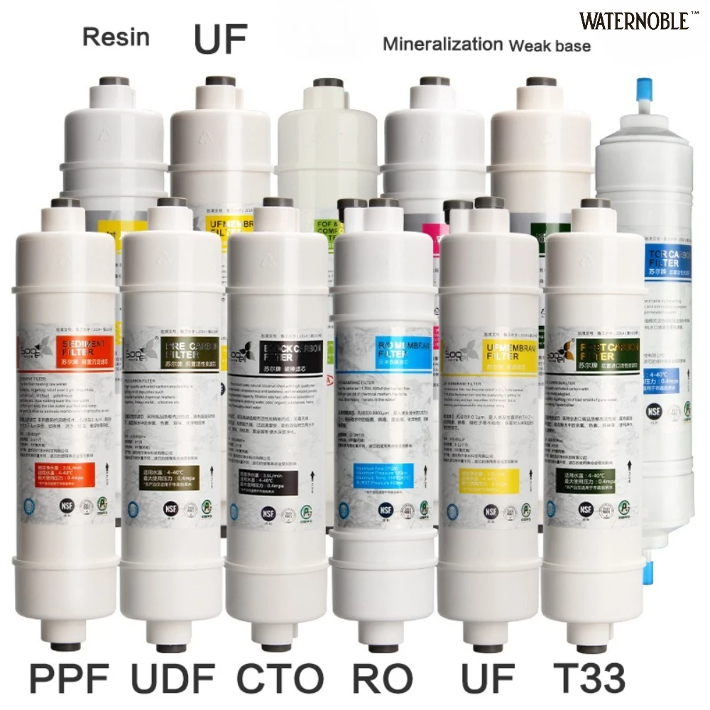 10-Quick-Connect-Carbon-Inline-Water-Filter-1-4-Refrigerator-Ice-Maker ...