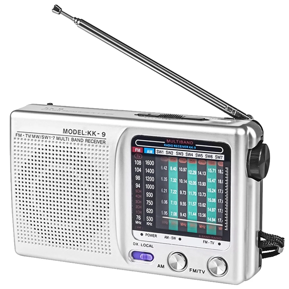 Portable-Mini-Radio-LCD-Display-Pocket-Pointer-Radio-Digital-Radio-Dual ...