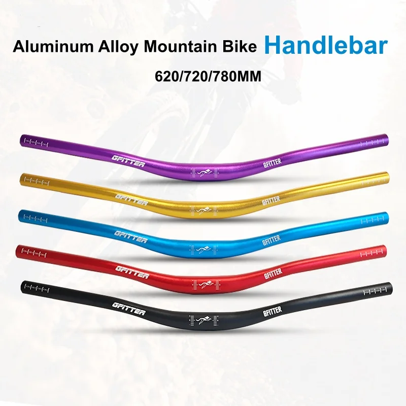 Mountain Bike Handlebar High Strength Aluminum Alloy Handlebar Crossbar ...