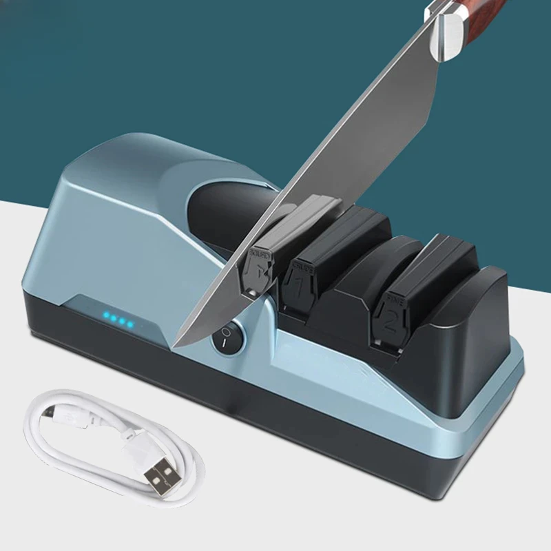 New-USB-Rechargable-Knife-Sharpener-Electric-Professional-Sharpener ...