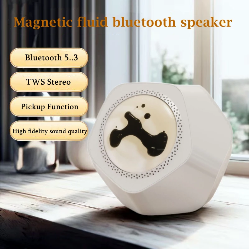 Visual-Venom-Magnetic-Fluid-Speakers-Wireless-Bluetooth-5-3-Speaker-Desktop-Subwoofer-Rhythm ...