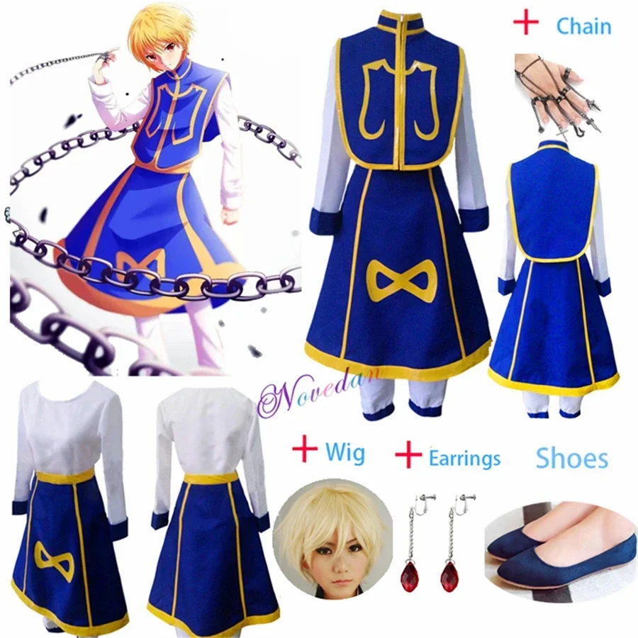 Anime-Manga-Hunter-x-Hunter-Cosplay-Costume-Kurapika-Chains-Ring ...