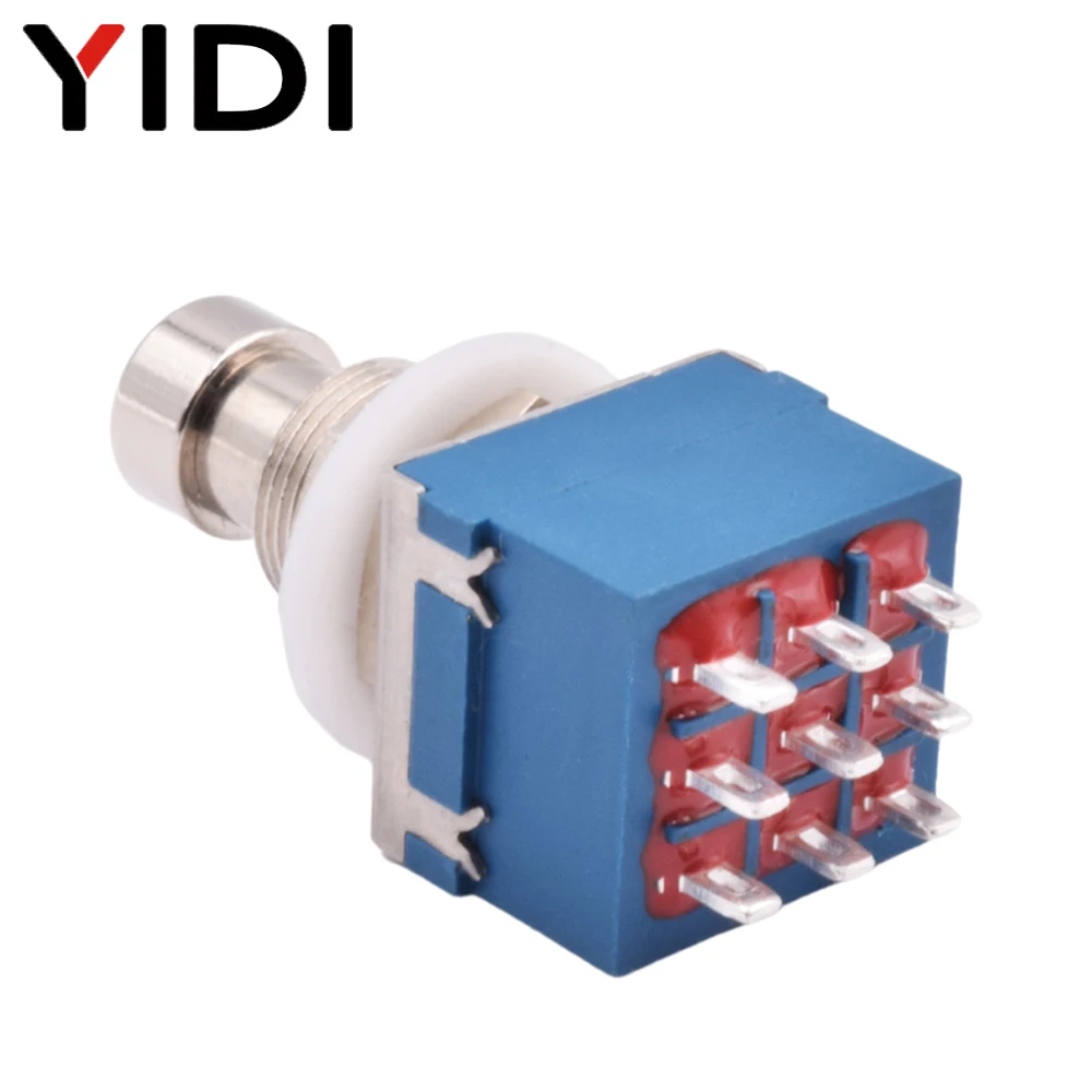 5Db 10Db 9 Pin Pinom Gomb 3Pdt Footswitch Elektromos Gitárhatás Pedál ...