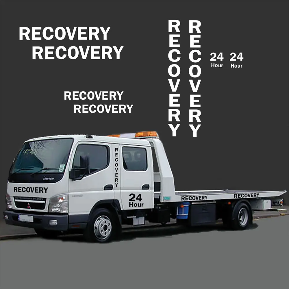 For-Recovery-Stickers-Full-Set-Vinyl-graphics-Decal-Transporter-Truck ...
