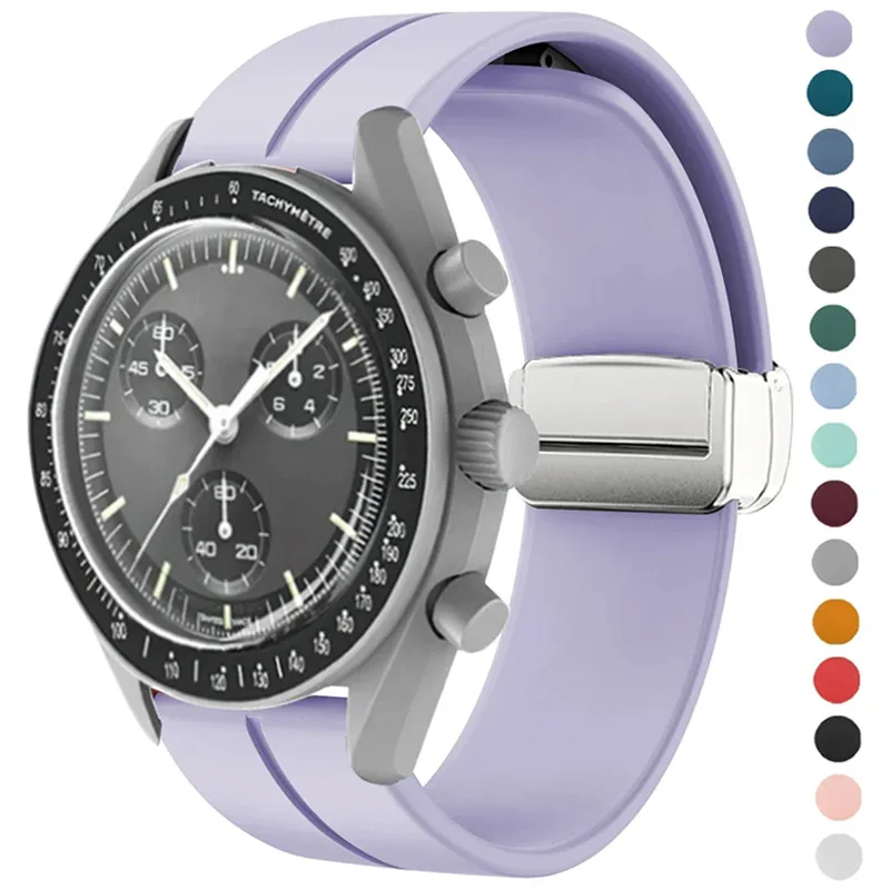 Silicone-Strap-For-Omega-X-Swatch-Joint-MoonSwatch-Planet-Watch-Band ...