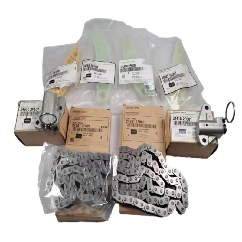 Brand-New-243612F000-243512F000-timing-chain-eight-piece-set-suitable ...