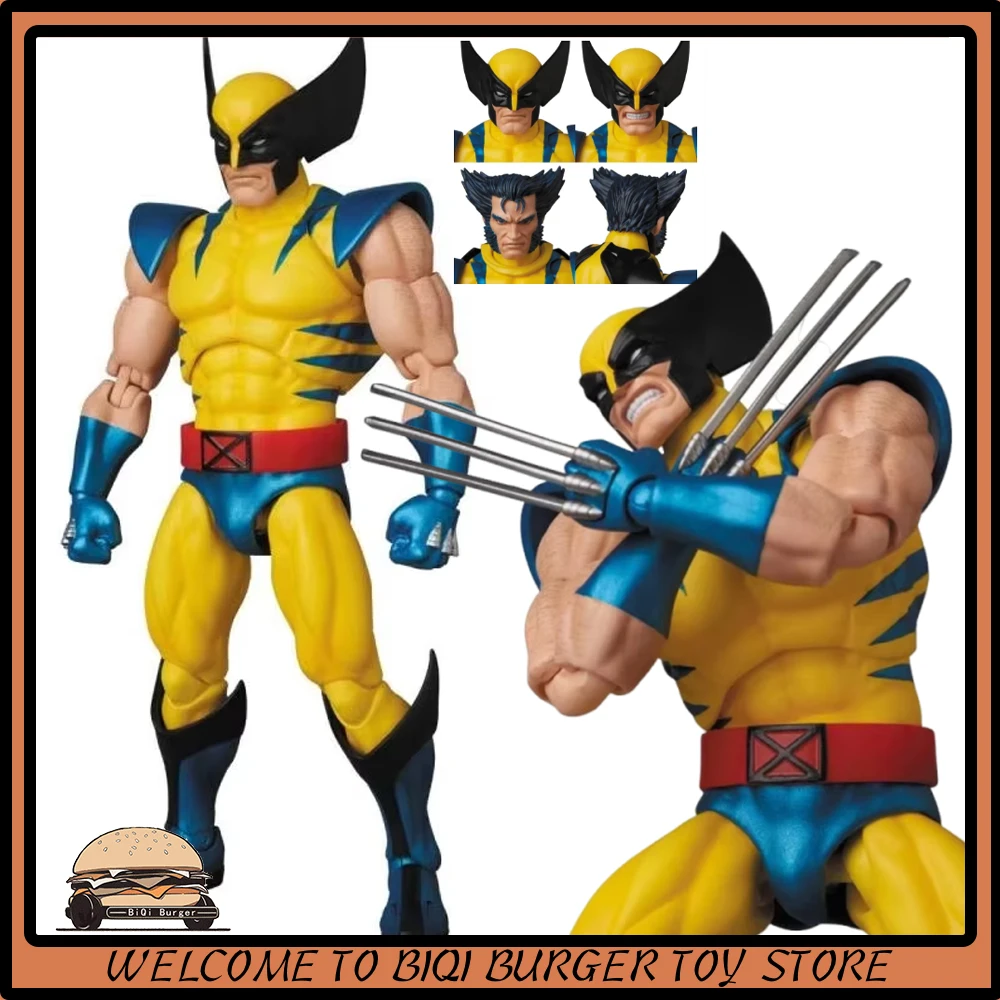 New-CT-Toys-Mafex-96-Wolverine-Figure-Brown-Comic-X-Men-Action-Figure ...