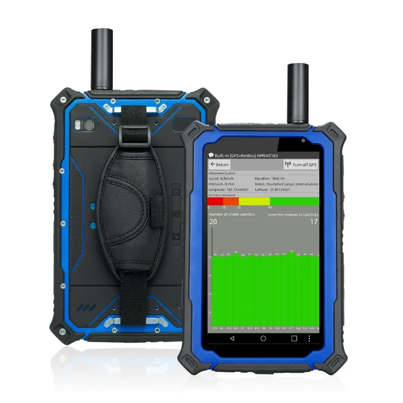 HUGEROCK G71N 8gb 16gb 2200 nit 10000mAh receptor Dgps Gnss Rtk Base y ...