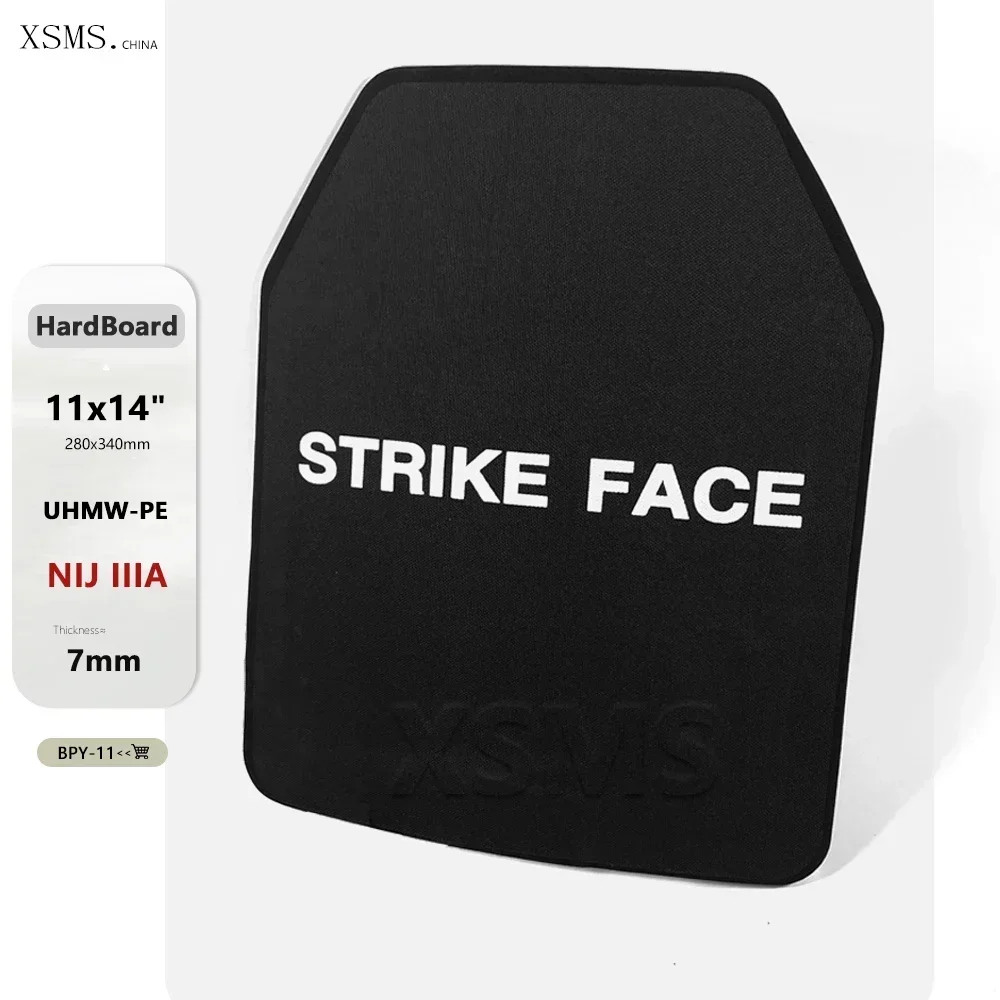 1Pcs 11'' x 14'' Inch Tactical NIJ Level IIIA PE Bullet Proof Plates ...