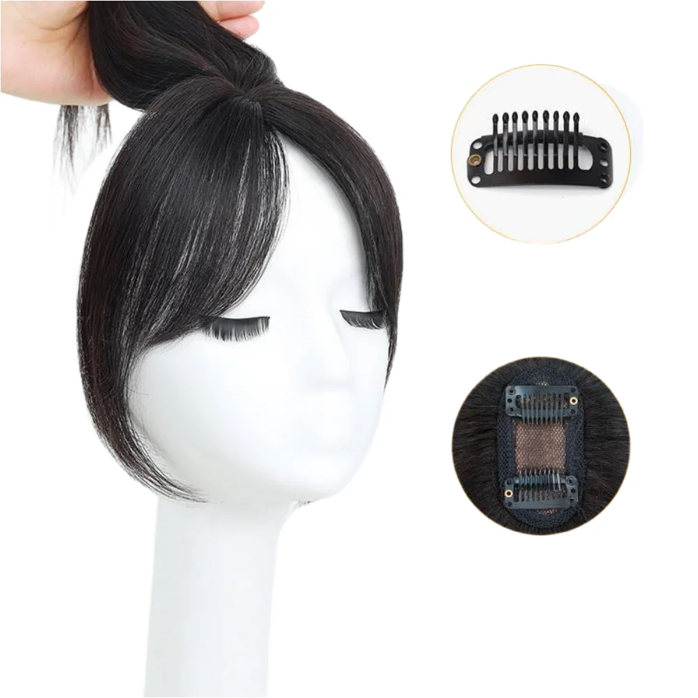 Natural human hair topper