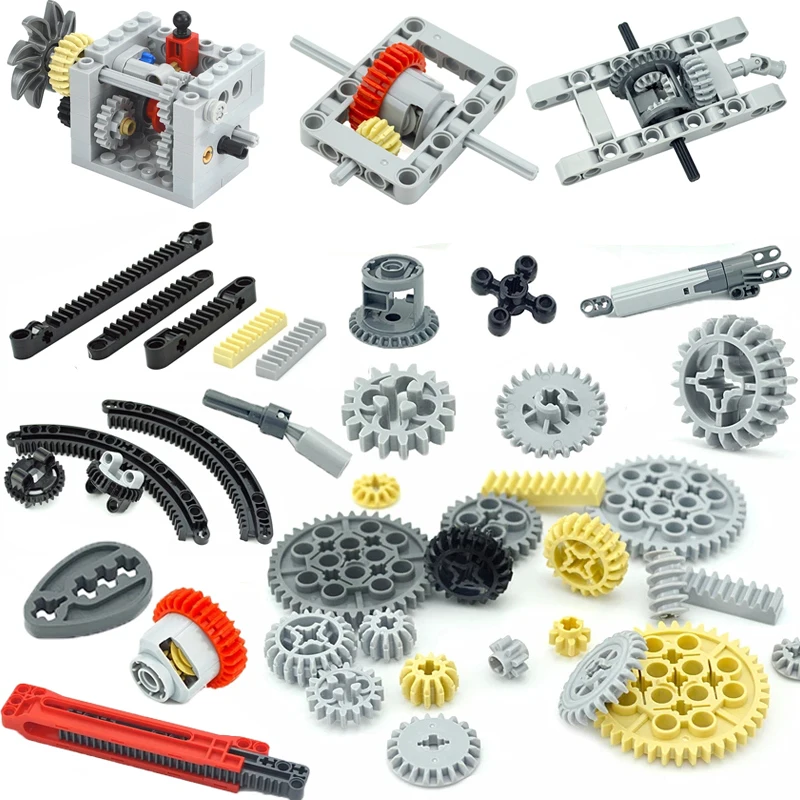 MOC-Gear-Rack-Differential-Technical-Building-Blocks-Parts-Gear ...