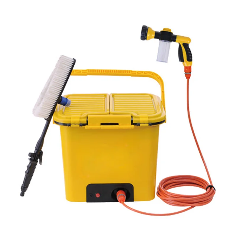Portable Car Wash Equipment 30L Homeuse Pressure Car Washer 12V Motor ...