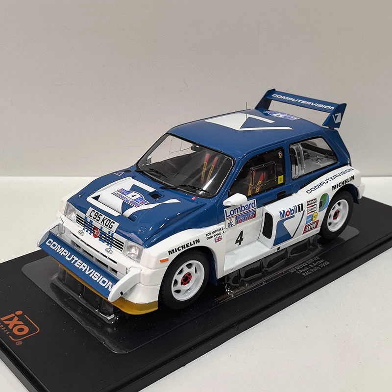 IXO Diecast 1:18 Scale MG 6R4 #4 1986 Car Simulation Alloy Car Model ...