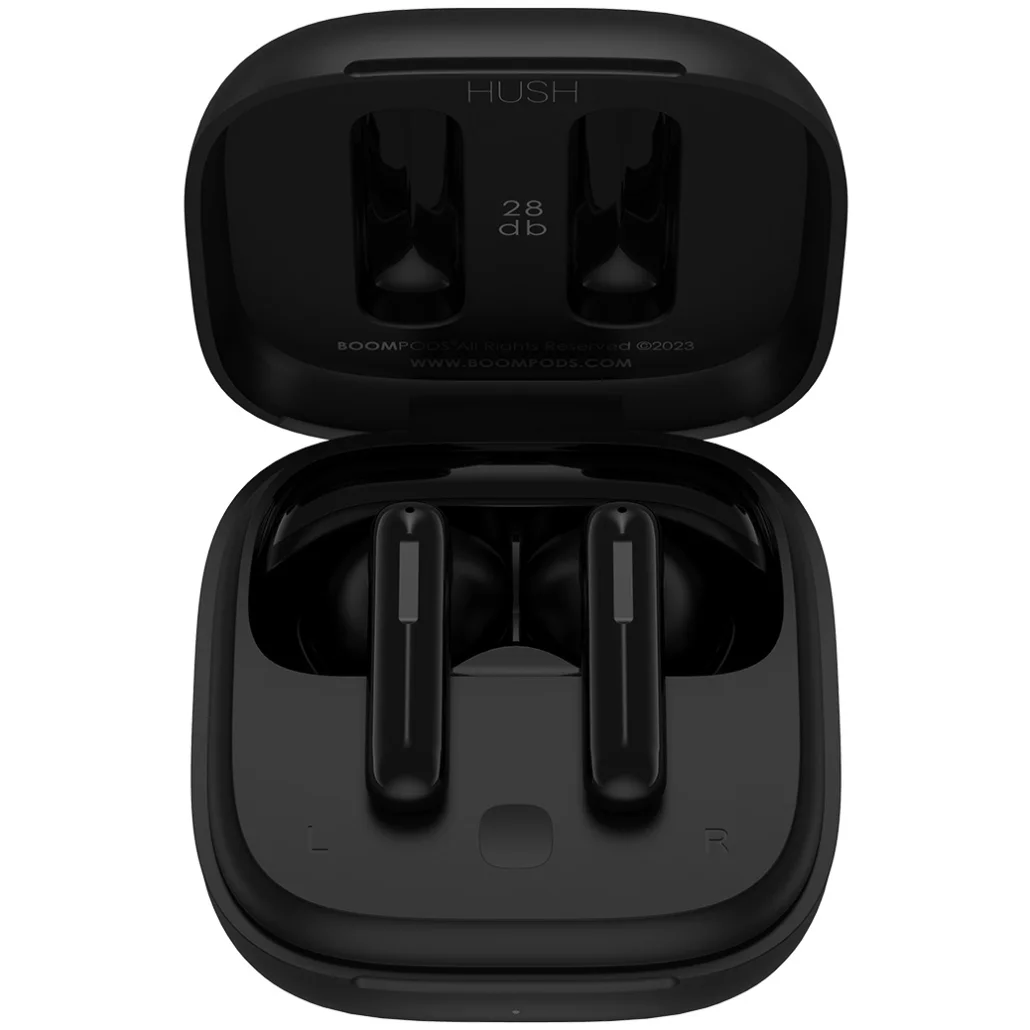 Boompods-Bassline-Hush-ANC-Wireless-Earphones-Sports-Earbuds-Music ...